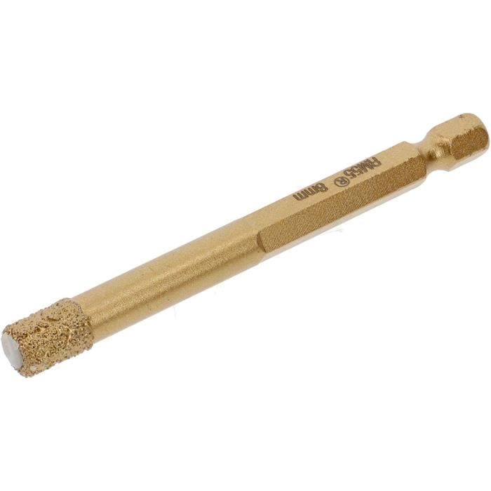 Foret À Carrelage Professionnel Carrelage 8 Mm X Embout 6 Pans Foret ...