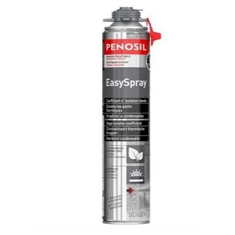 Mousse projetable - PENOSIL - EasySpray - Isolation thermique - Faible ...