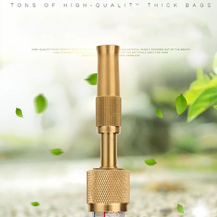 Tuyau d'arrosage réglable, pistolet d'arrosage de jardin, buse en ...