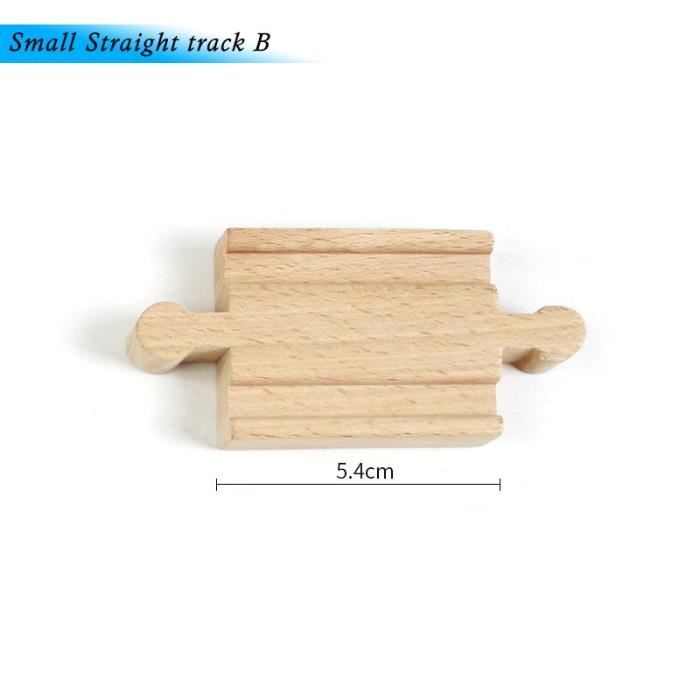 Ensemble de rails de Train en bois de hêtre pour enfants - Petite piste ...