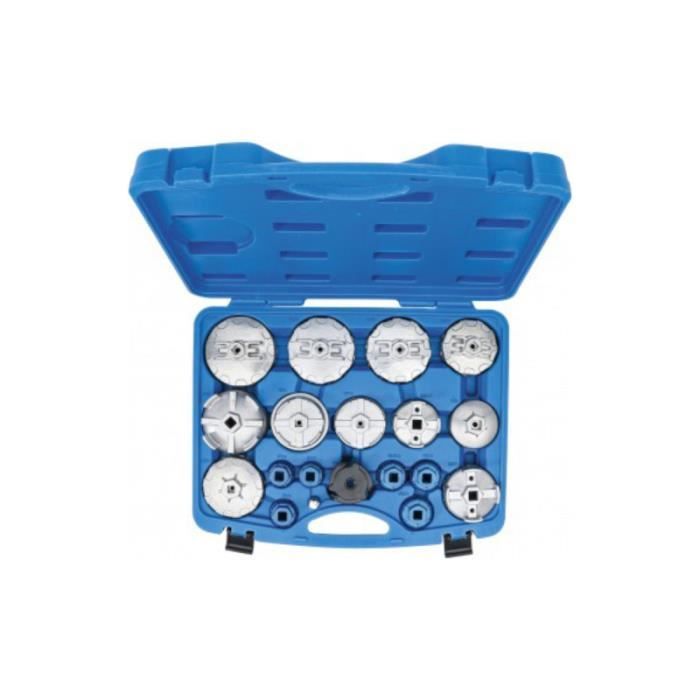 Jeu de douilles pour filtres à huile BGS - 19 pcs - 6786 - Cdiscount Auto