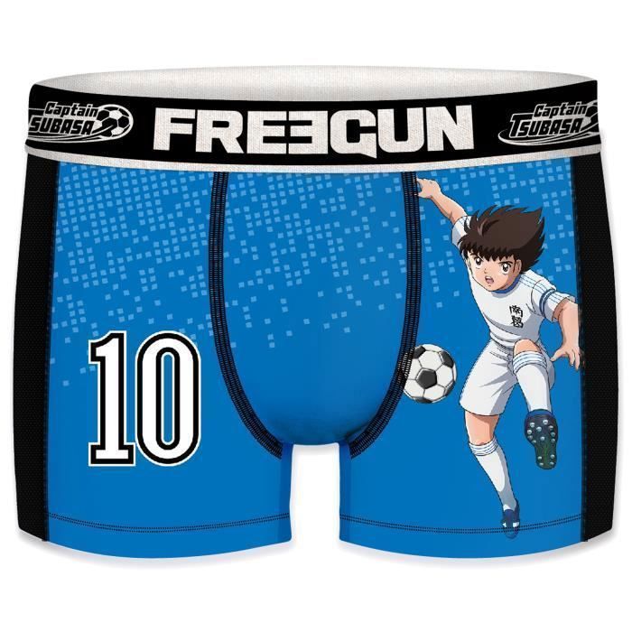 Boxer - FREEGUN - Oliver Atom - Imprimé Tsubasa Ozora - Microfibre ...