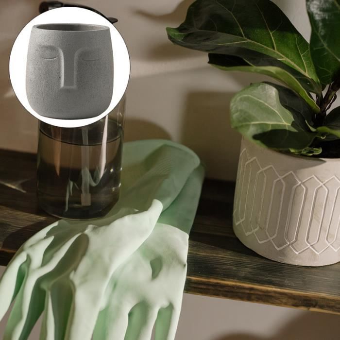 Jardinière en Forme de Pot de Fleurs en Céramique Abstraiite 1PC AVEC ...