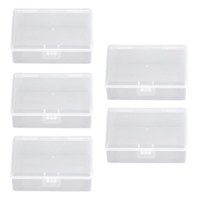Shipenophy Petit récipient en plastique Petit Récipient de Rangement en ...