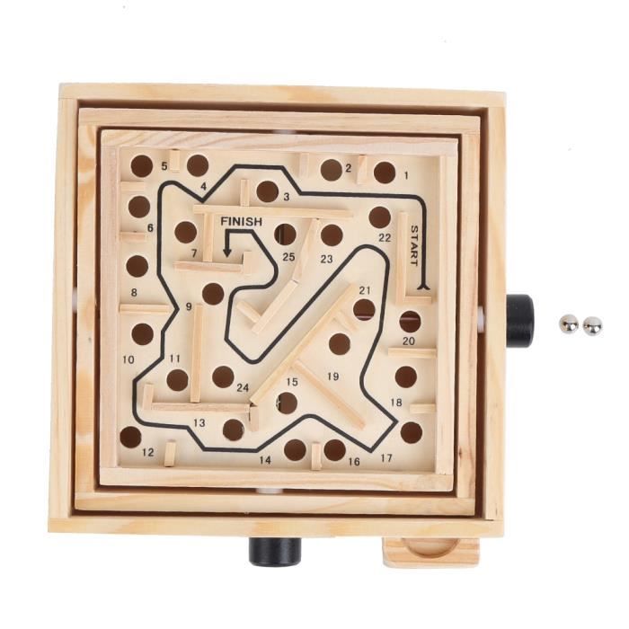 Shipenophy Maze Board en Bois Labyrinthe Enfant Jouet Educatif Cadeau ...