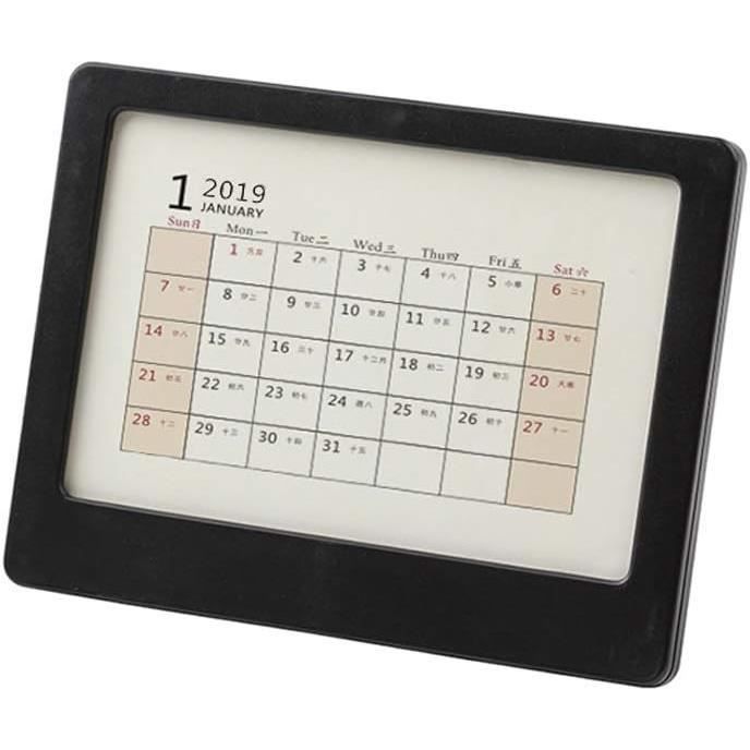 Calendrier de bureau 2020 Calendrier Calendrier Part Bureau Calendrier ...