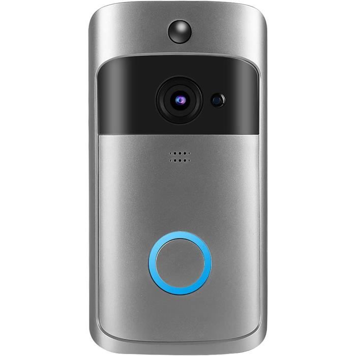 Interphone Intelligent Sans Fil Sonnette D'Interphone Visuel Wifi Avec ...