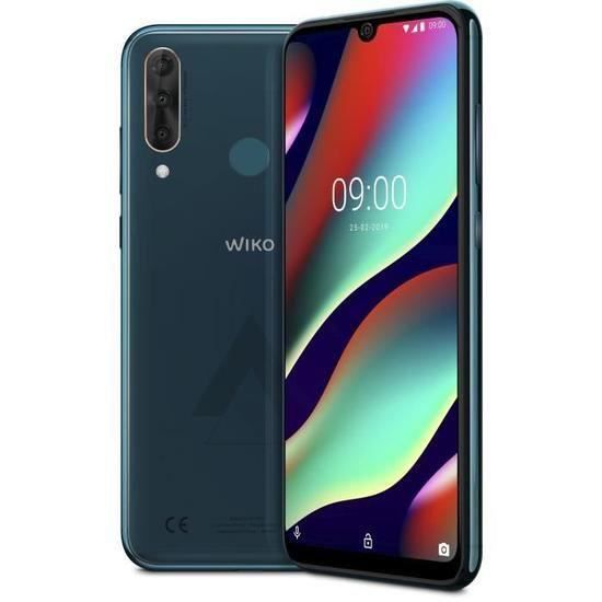 WIKO View 3 Pro 64Go Ocean - Cdiscount Téléphonie