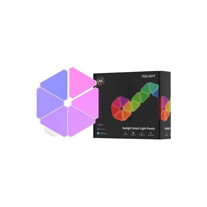 Pack de base 6 Panneaux de lumière Gaming RGB YEELIGHT Panneau LED ...