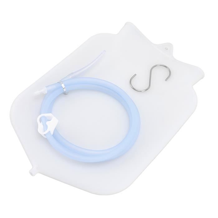 CET-kit de sac de lavement café Kit de sac de lavement en silicone ...