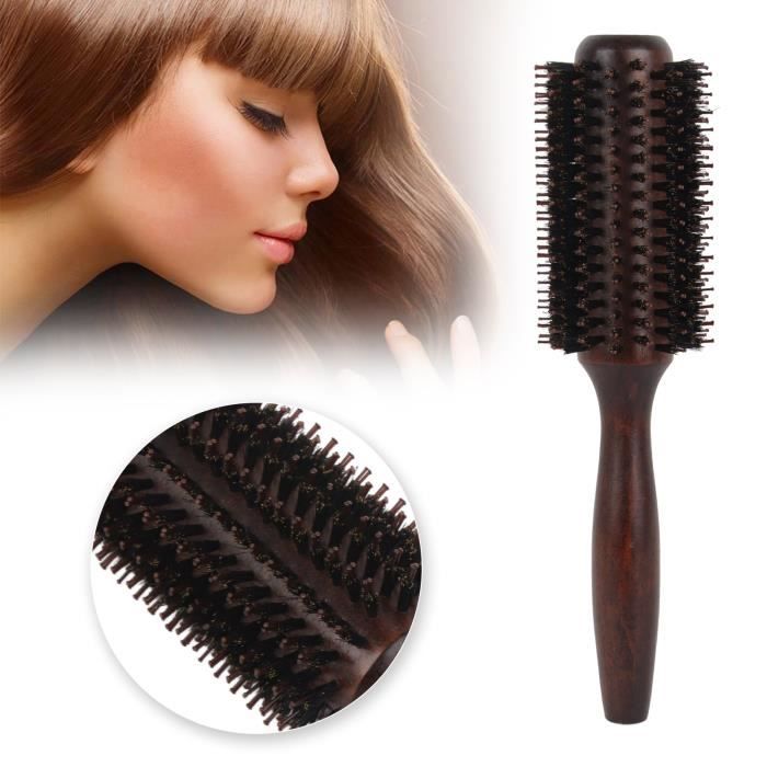 Zerodis Peigne à cheveux Peigne de Coiffure, Rouleau de Tube en Bois ...