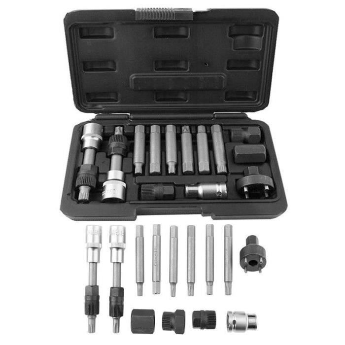 13pcs Outil de réparation de Voiture extracteur de ceinture Moteur ...