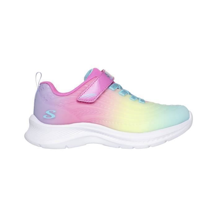 Basket à Scratch Skechers Blurred Dreams - Rose-Multi Rose-multi ...