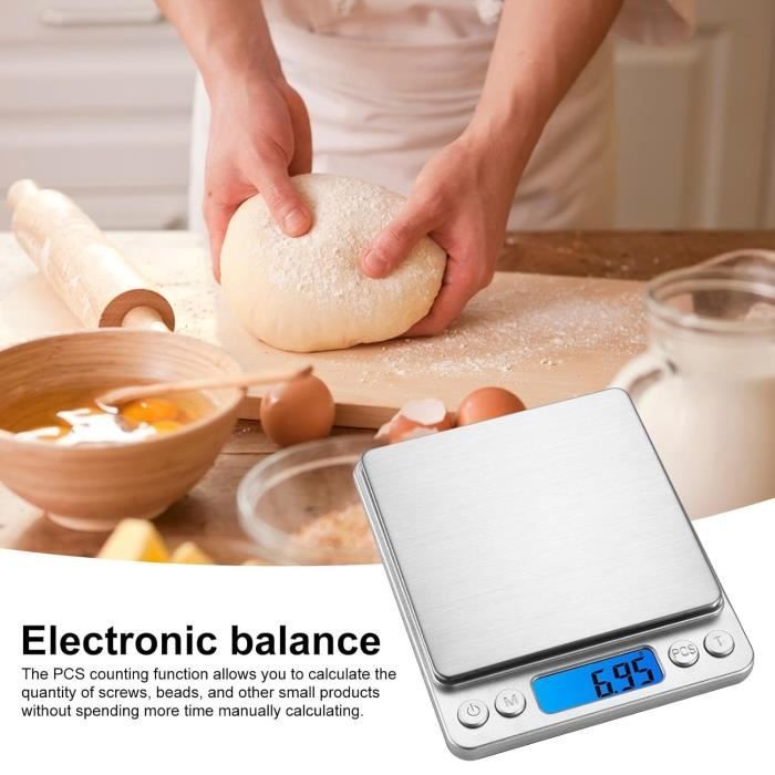 Balance Électronique pour Aliments, Balance À Haute Précision 3 Kg ...