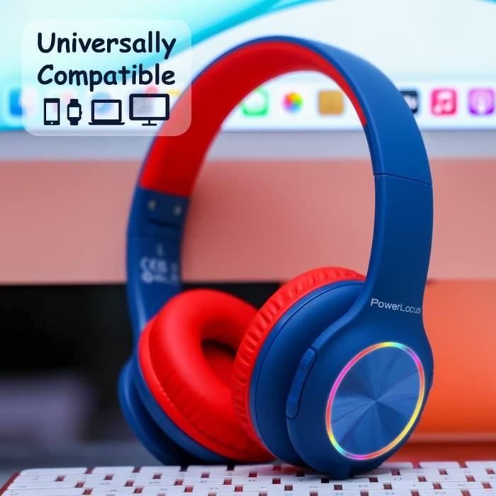 Casque Bluetooth Sans Fil Pour Enfants, Casques Pour Enfant Avec ...