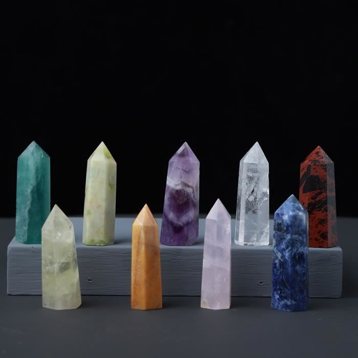 PIERRE VENDUE SEULE,Sunstone-70-80mm--Pierres Naturelles en Pointe de ...