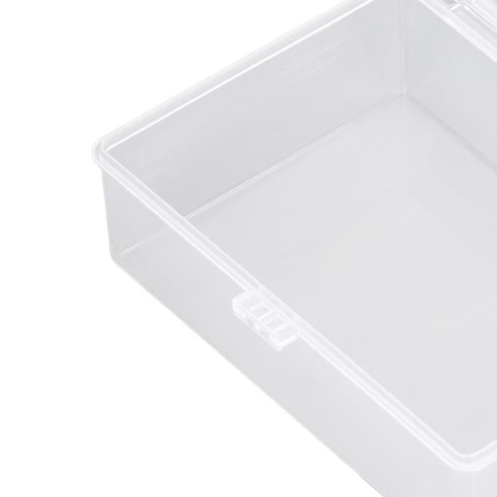 Shipenophy Petit récipient en plastique Petit Récipient de Rangement en ...