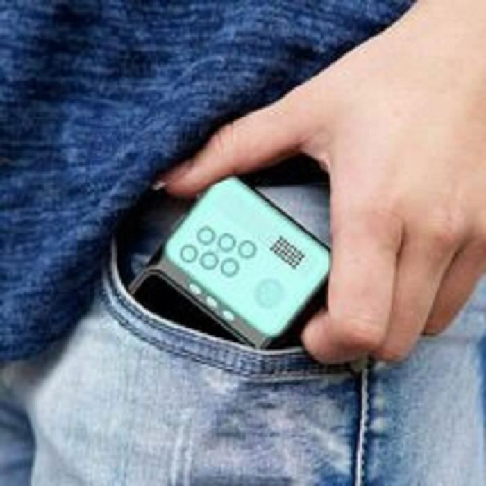 Console portable - Gameboy - Retro - 900 jeux inclus - Couleur CYAN ...
