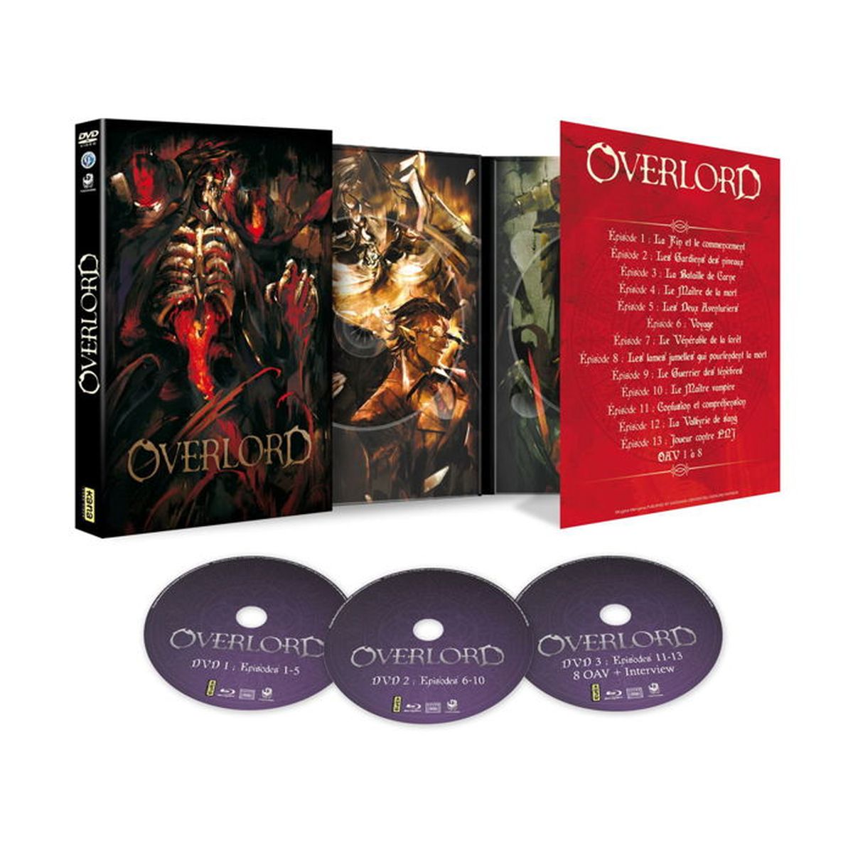 Overlord - Intégrale (Série TV + 8 OAV) - Coffret DVD - Cdiscount DVD