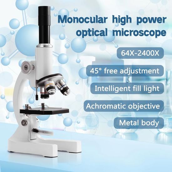 Microscope, Design Monoculaire, Caméra Optique - Cdiscount Appareil Photo