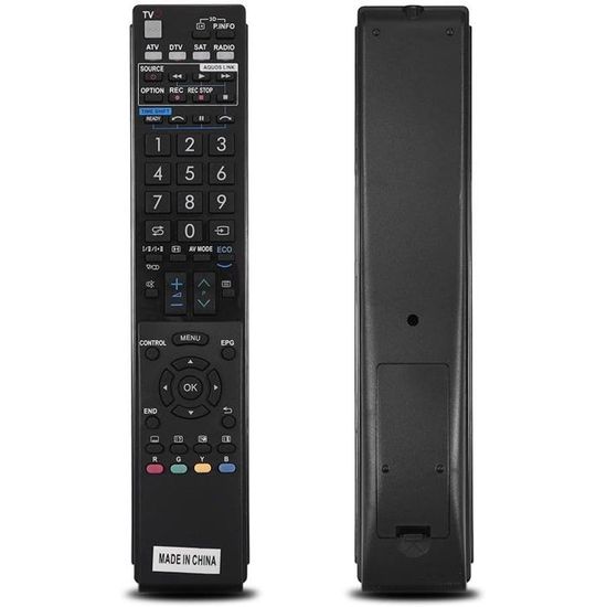 Universal Remote Control Replacement Sharp Led Smart Tv Ga841Wjsa Ga840Wjsa Ga935Wjsa Ga902Wjsa ...