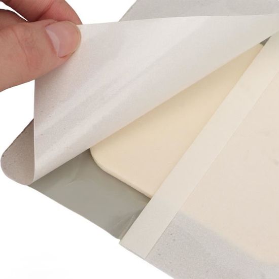 Coussinet pour escarres Patch anti-escarres bordé adhésif hydrocolloïde ...