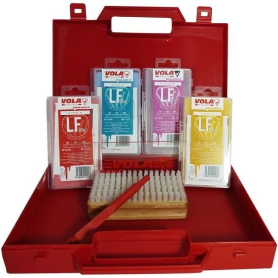 Mallette Vola Racing Pro Nordic Wax Kit Rouge - Cdiscount