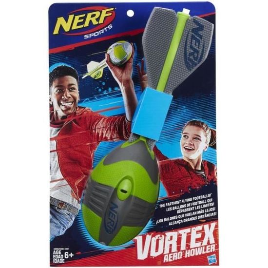 Frisbee Nerf Vortex Aero Howler (vert / gris) - NERF - Jouet pour ...