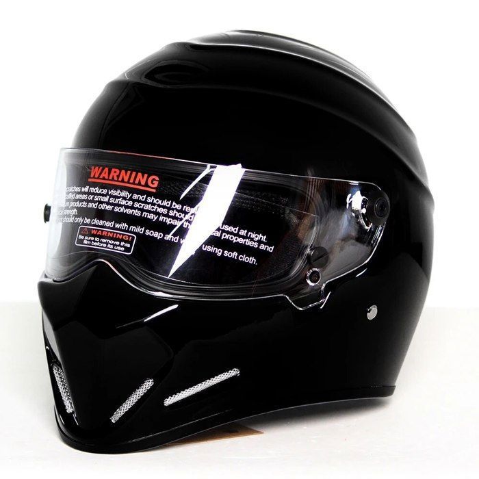 Casque de moto intégral approuvé par le DOT,équipement de protection ...