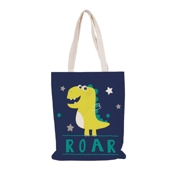 Sacs à main réutilisables à motif de dinosaures de dessin animé, fourre ...