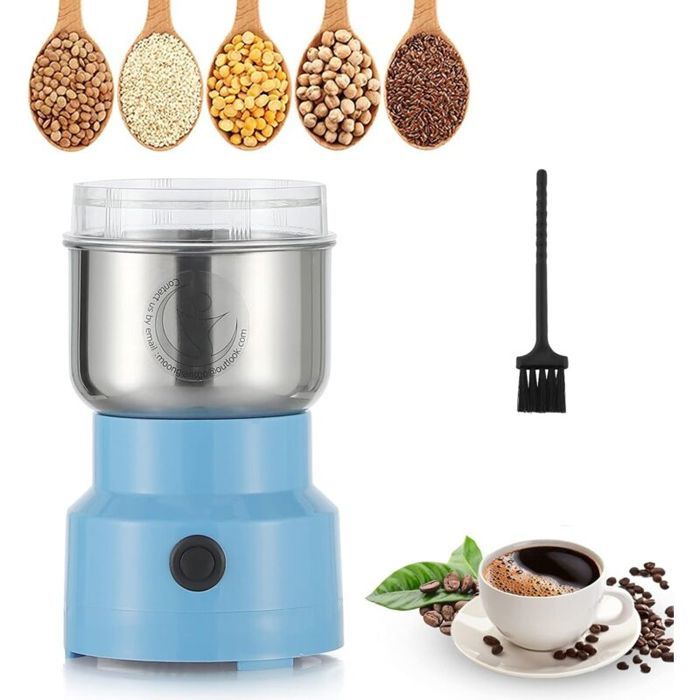 Broyeur multifonctionnel 200w 14500rpm moulin grains machine caf ultra ...