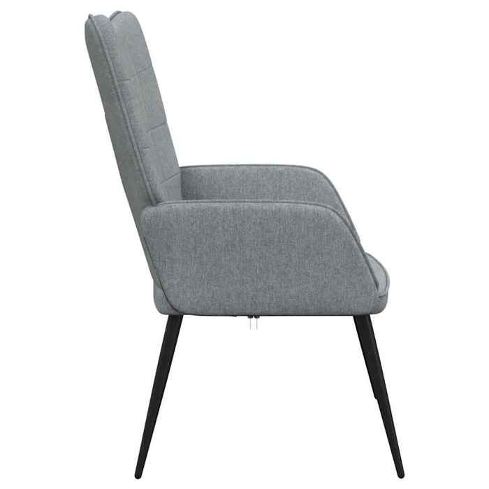 Fauteuil relax - LEMON - contemporain - Gris clair Tissu S318 ...