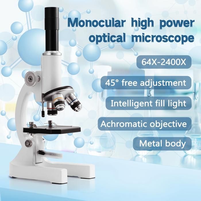 Microscope, Design Monoculaire, Caméra Optique - Cdiscount Appareil Photo