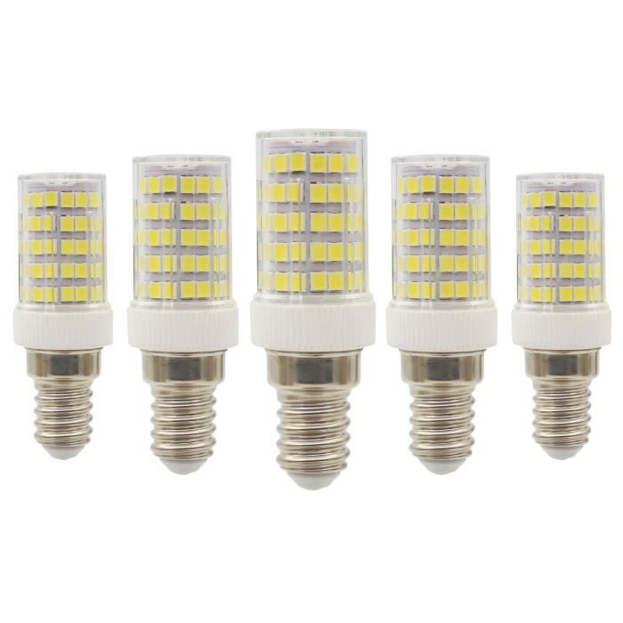 E14 Ampoule LED 10W Equivalent 80W Halogène Blanc Froid 6000K 800lm Non-Dimmable AC 220V-240V ...