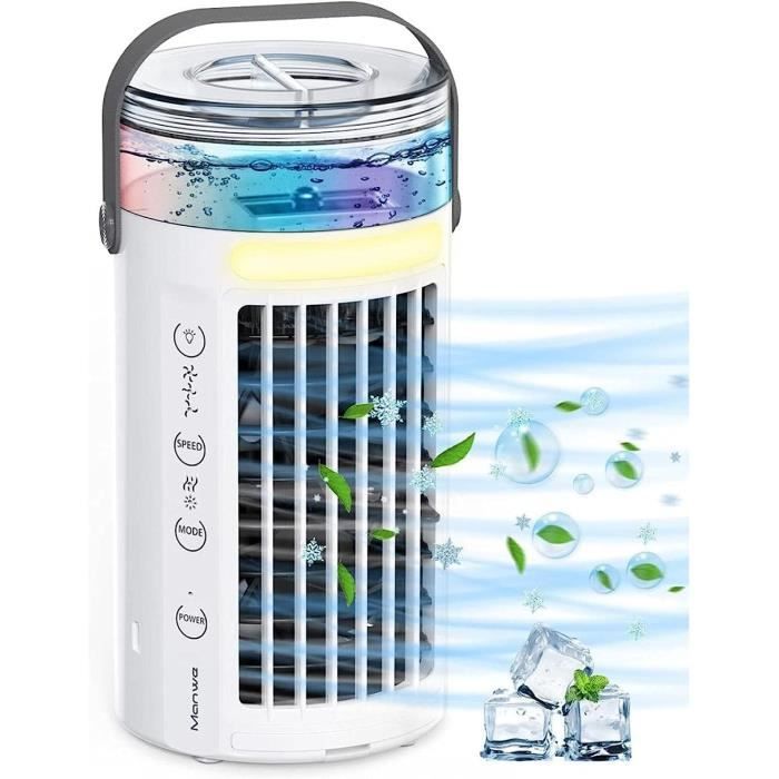 Climatiseur Mobile Usb - Ultra Silencieux Clim Portative Voiture, Protection Environnementale ...