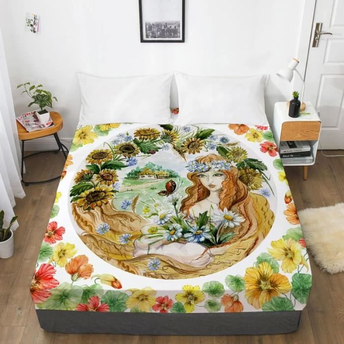 Drap Housse 140x190 Grand Bonnet