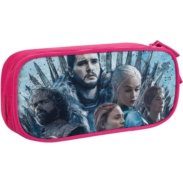 Étui à crayons Game of Thrones - Marque - Modèle - Noir - Cuir - Enfant ...