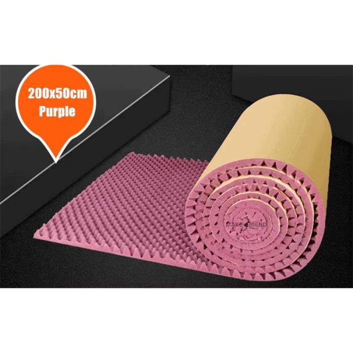 3.5cm - Violet - Panneaux D'isolation Acoustique En Mousse Autocollante ...