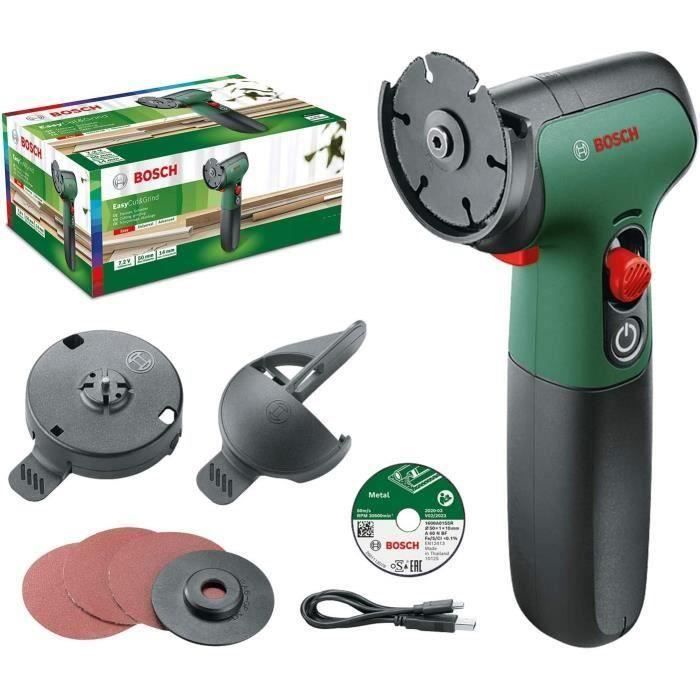 Bosch - EasyCutGrind Outil multifonction sans fil 72V 20Ah 2 disques ...