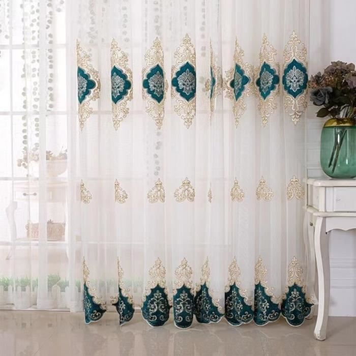 Photophore - Lanterne A Bougie CRAZE PZPGH Sheer Embroidery Curtains ...