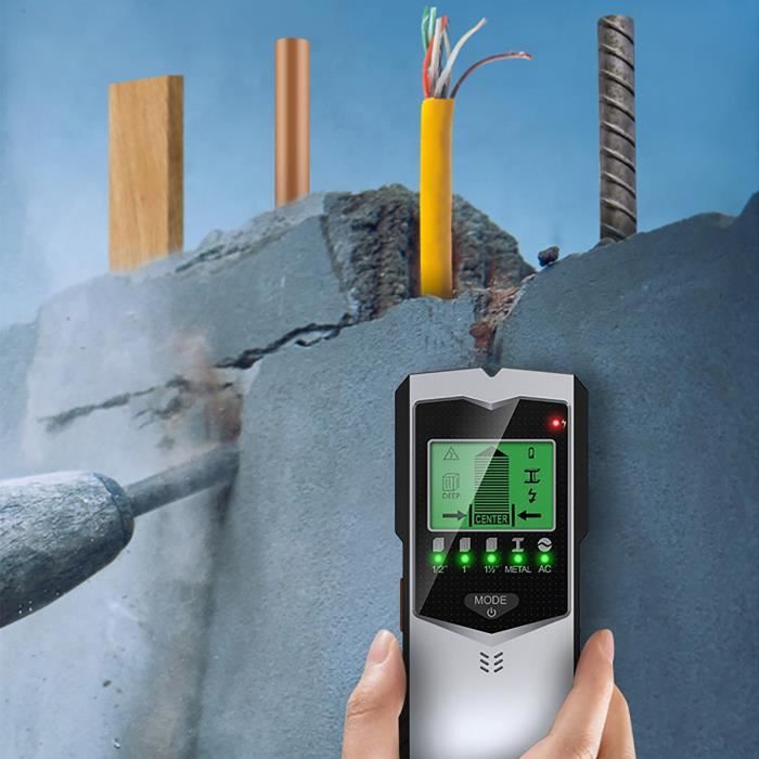 DEX Scanner mural détecteur de montants Détecteur de goujons en métal 5 ...