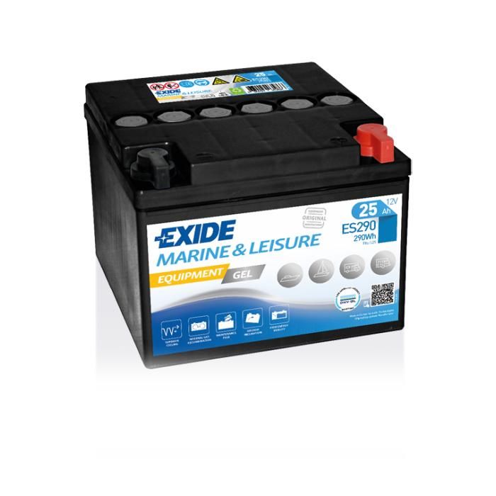 Exide ES290 Batterie Gel (Gel G25) 25Ah - Cdiscount Auto