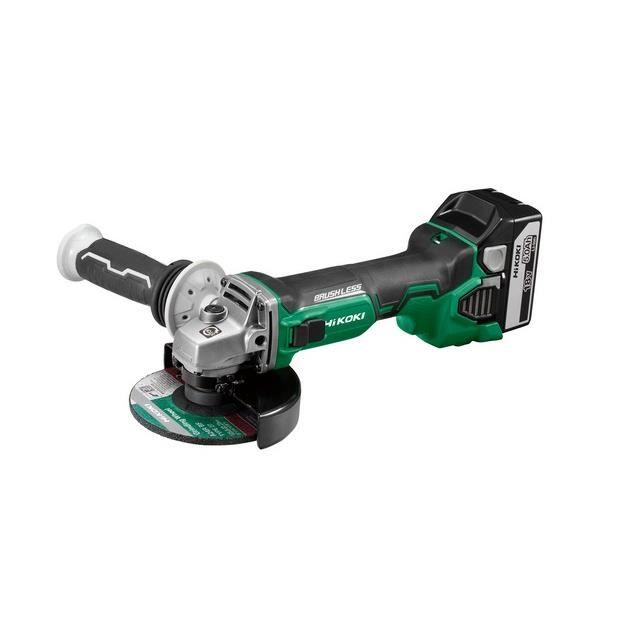 Hitachi - Hikoki - Meuleuse d'angle à batterie 18V 5.0Ah Li-Ion 125mm - G18DBBVLWQZ - Cdiscount ...