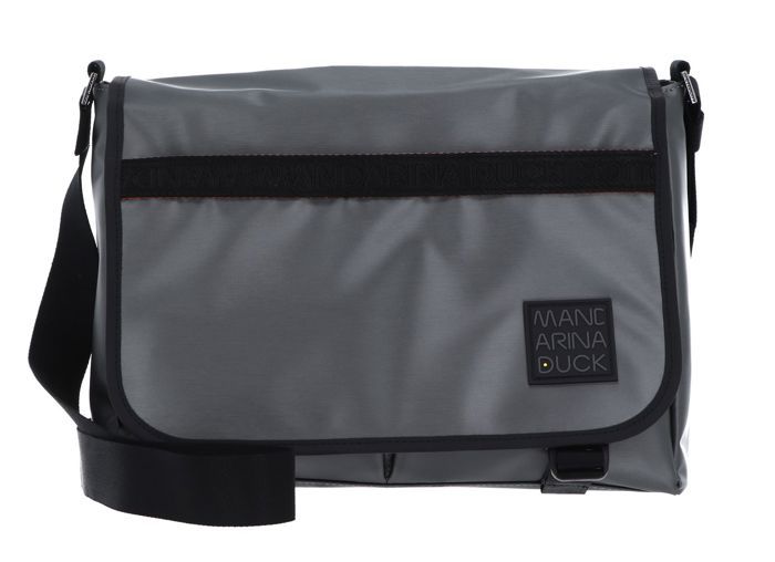 MANDARINA DUCK Warrior Messenger Bag Gun Metal [155682] - sac à épaule ...