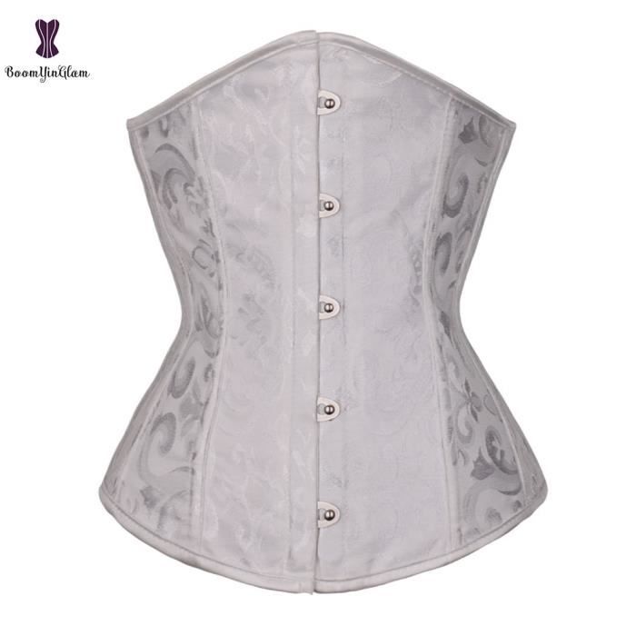 Bustier femme,Corset gothique Sexy pour femmes,sous le buste,élastique ...