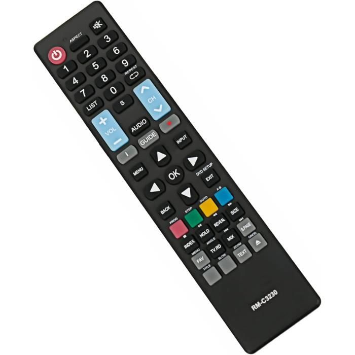 Rm-C3230 Télécommande Remplacée -- Fit Pour Jvc Tv Rm-C3230 ...