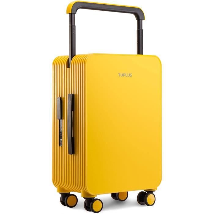 Valise De Voyage Abs Valise Cabine À 4 Roulettes Valise Moyenne Rigide ...