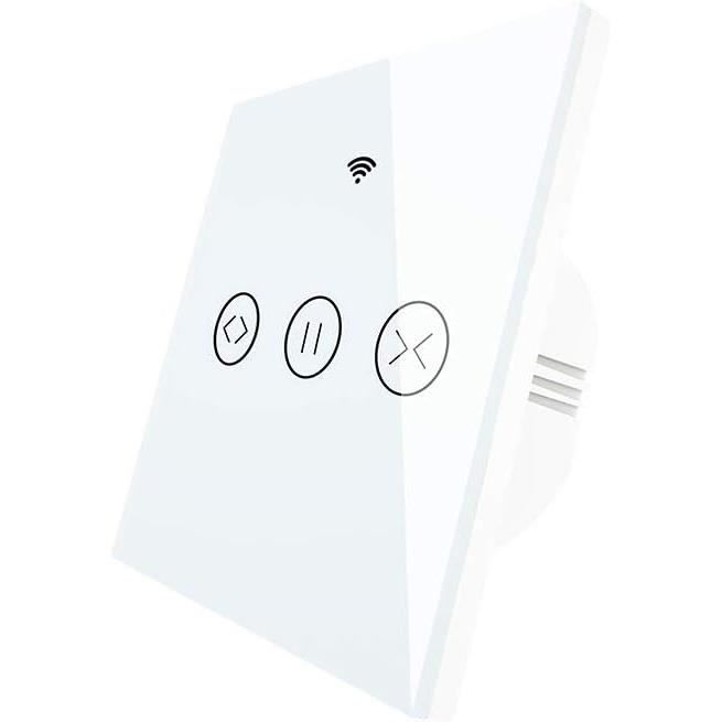MOES WiFi RF433 Interrupteur de volet roulant à panneau tactile ...