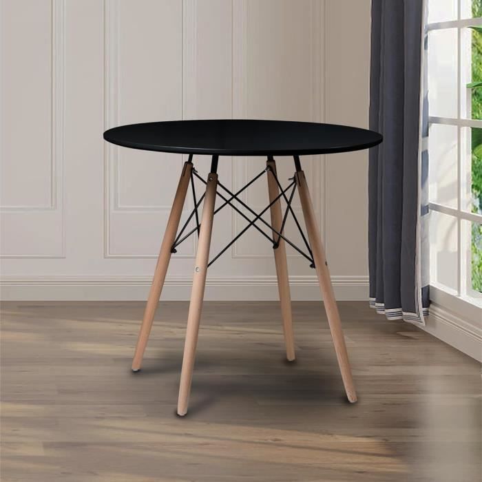 URBNLIVING Petite table ronde moderne pour salle à manger, conférence ...