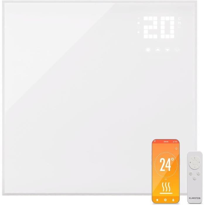 Klarstein Radiateurs Chauffage Radiant Electrique IP24, Chauffage Salle ...